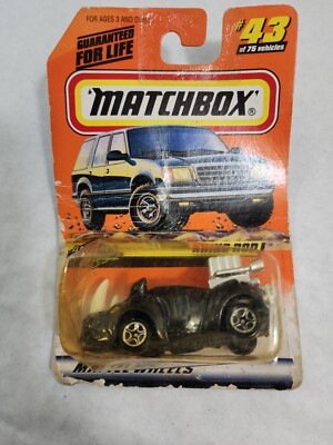 Matchbox Animals Rhino Rod #43 of 75 Vehicles Black | eBay