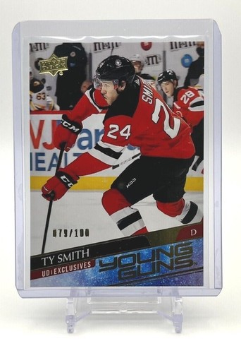2020-21 Upper Deck Exclusives #456 Ty Smith YG /100 | eBay