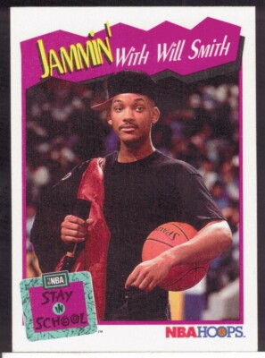 1991-92 Hoops #325 All-Star Jam Jammin' With Will Smith | eBay