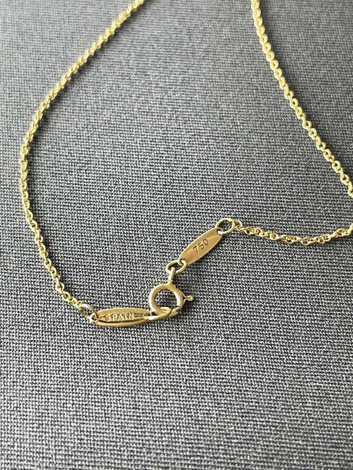 Rare Tiffany & Co. Rectangular Disc Pendant Peretti 18k Yellow Gold ...