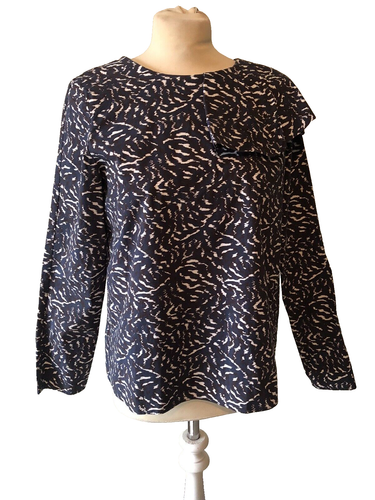 ** COS ** Patterned Cotton Top ** 38 ** | eBay UK