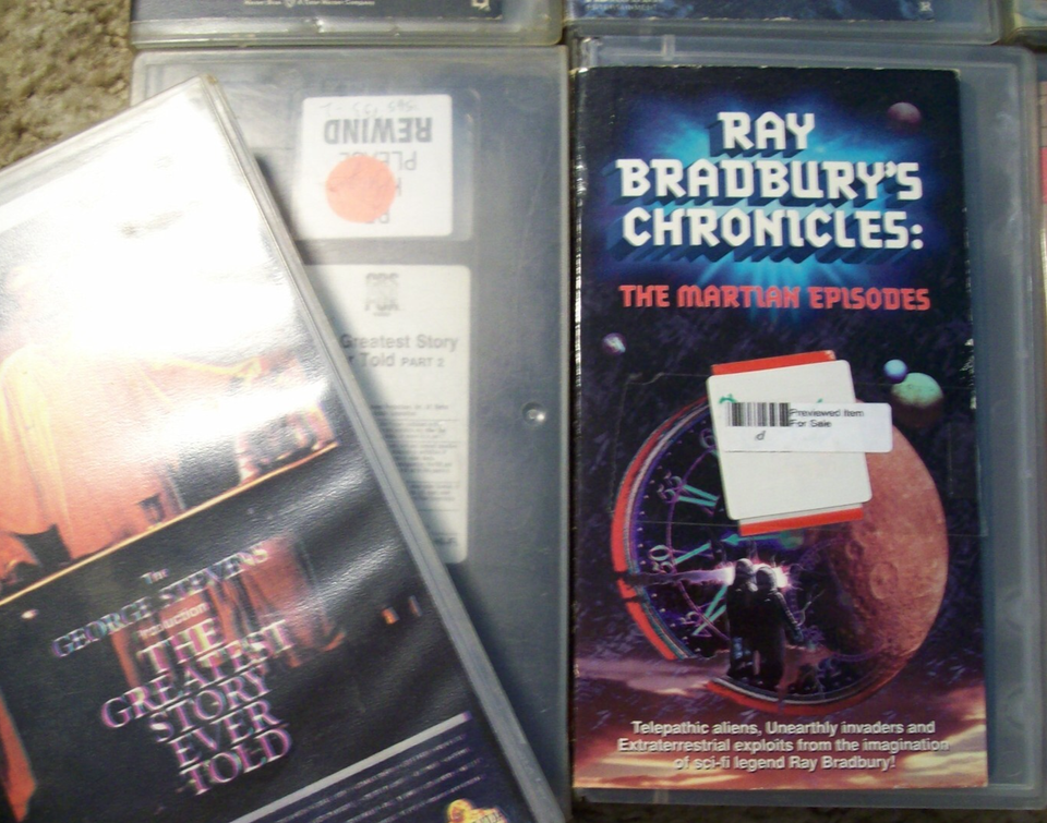 Blockbuster-Video Vault VHS Clamshell Case With 6 VHS Tapes | eBay