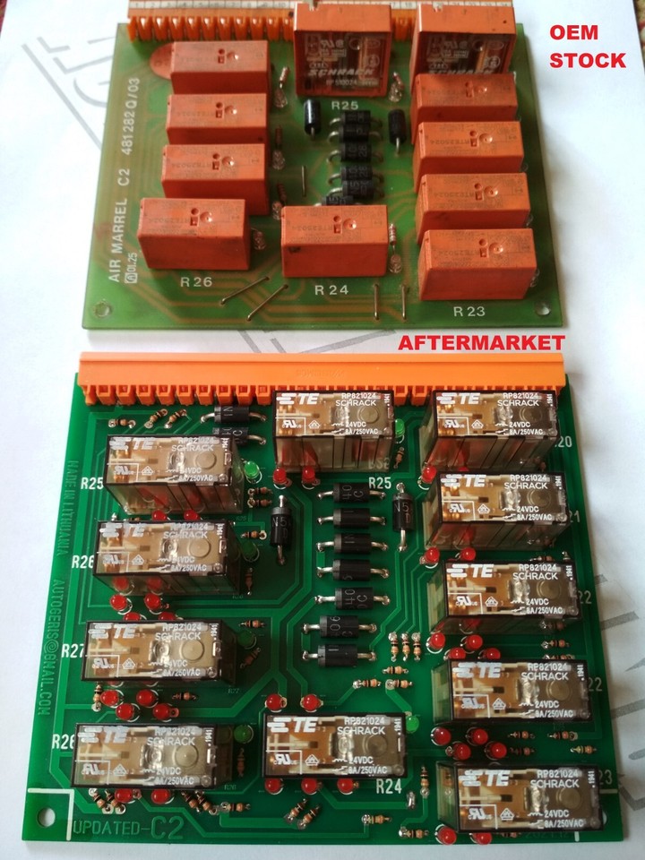 Electric Card C1 C2 C3 C4 C5 C6 C7 C8 with LED DIAGNOSTIC Fit AIR ...