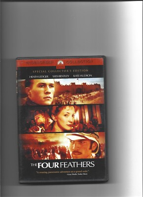 The Four Feathers (DVD, 2003, Widescreen) Heath Ledger, Kate Hudson ...