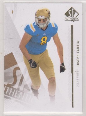 2013 SP Authentic Football Joseph Fauria #62 UCLA | eBay