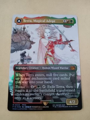Terra, Magical Adept/Foil Borderless English Version | eBay
