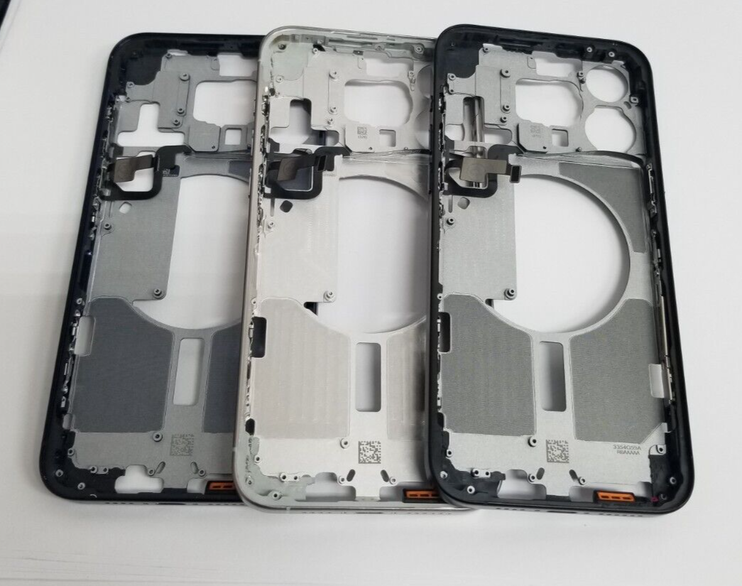 Apple iPhone 15 Pro Max Mid Frame Housing Replacement With Small Parts ...