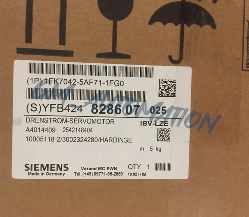 NEW 1FK7042-5AF71-1FG0 siemens Synchronous servo motor fast Shipping | eBay