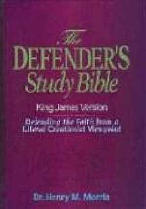 The Defender's Study Bible: King James - Paperback, by Morris Henry M ...