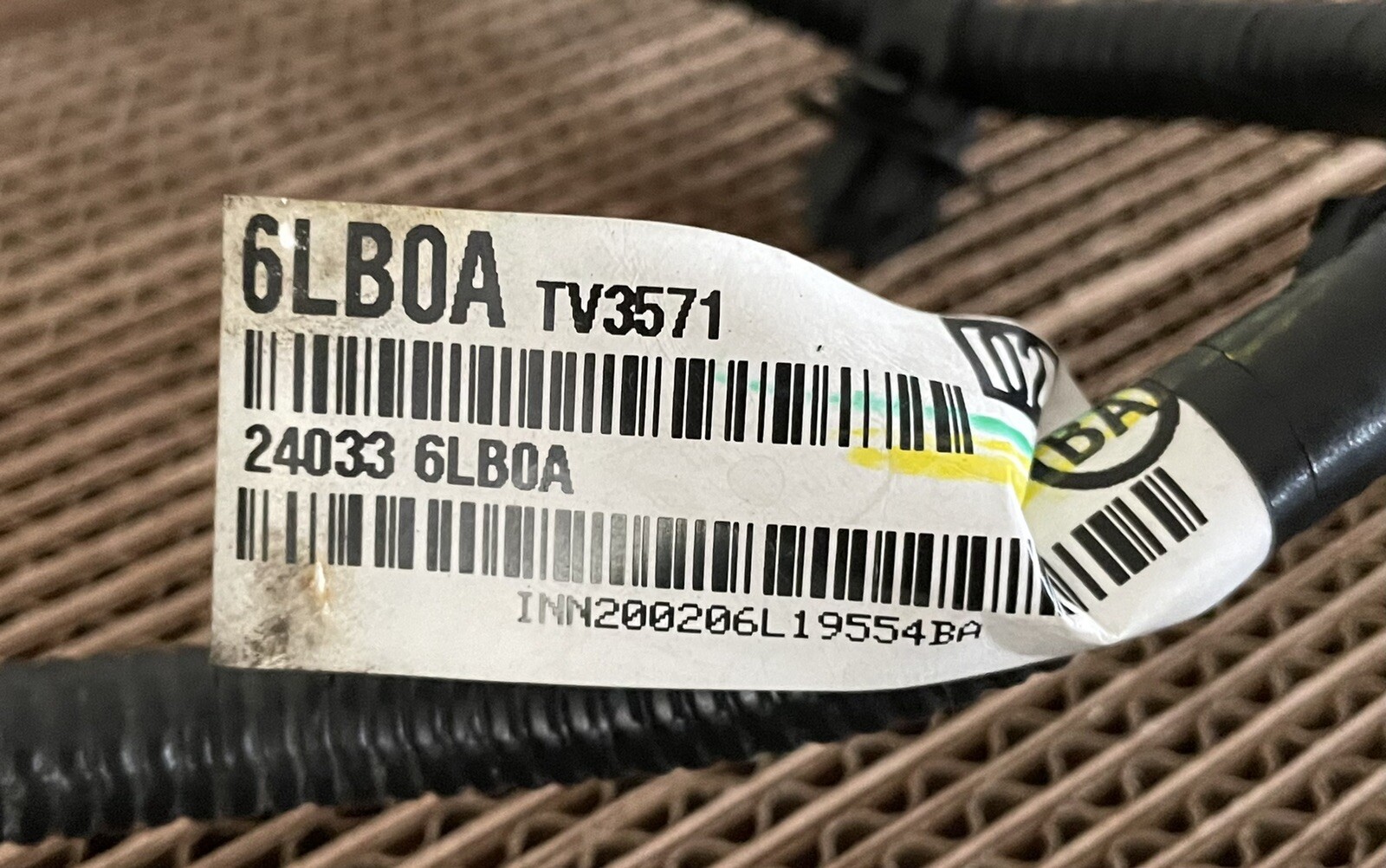 2020-2022 Nissan Sentra Front Bumper Park Assist Camera Harness Sub ...