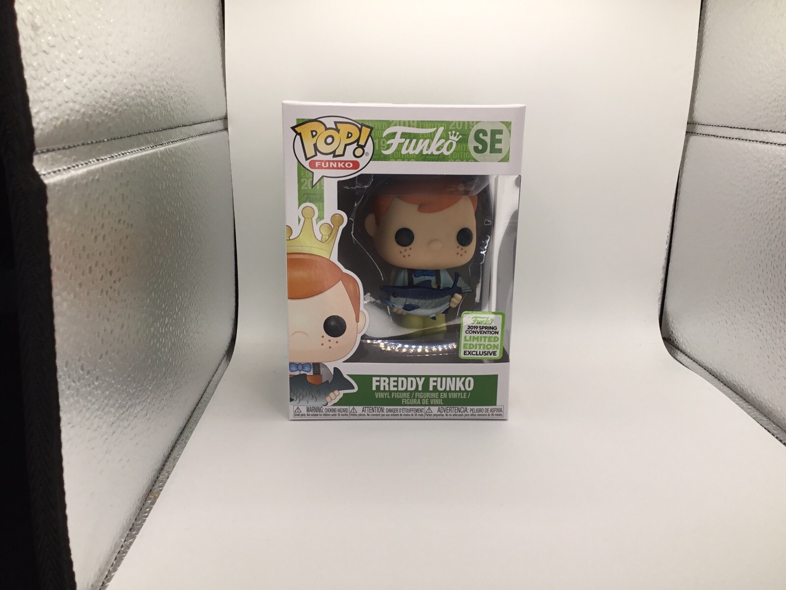 Funko Pop Freddy Funko with Fish (2019 Spring Convention Exclusive) | eBay