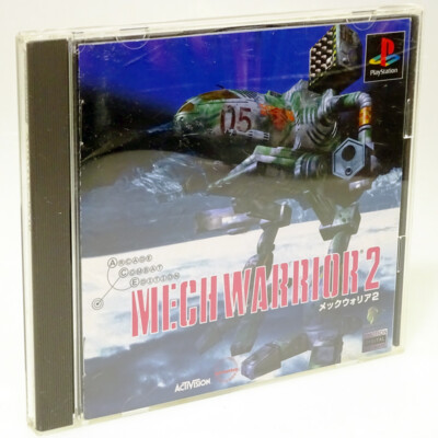 MECH WARRIOR 2 PS1 Sony Japan Import PlayStation PSX Shooter Activision ...