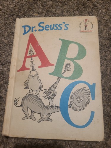 Beginner Books 1963 : Dr. Seuss's ABC by Dr. Seuss VINTAGE RARE ...