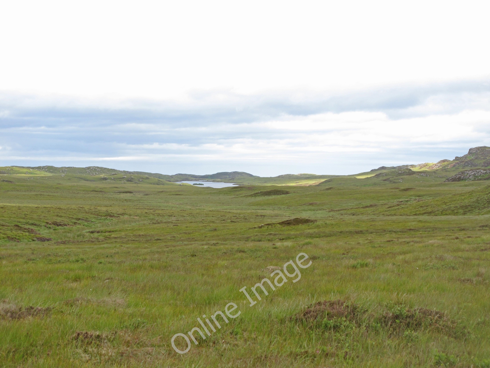 Photo 6x4 Sutherland Peatland Caol-loch Creag nan Laogh The catchment ...