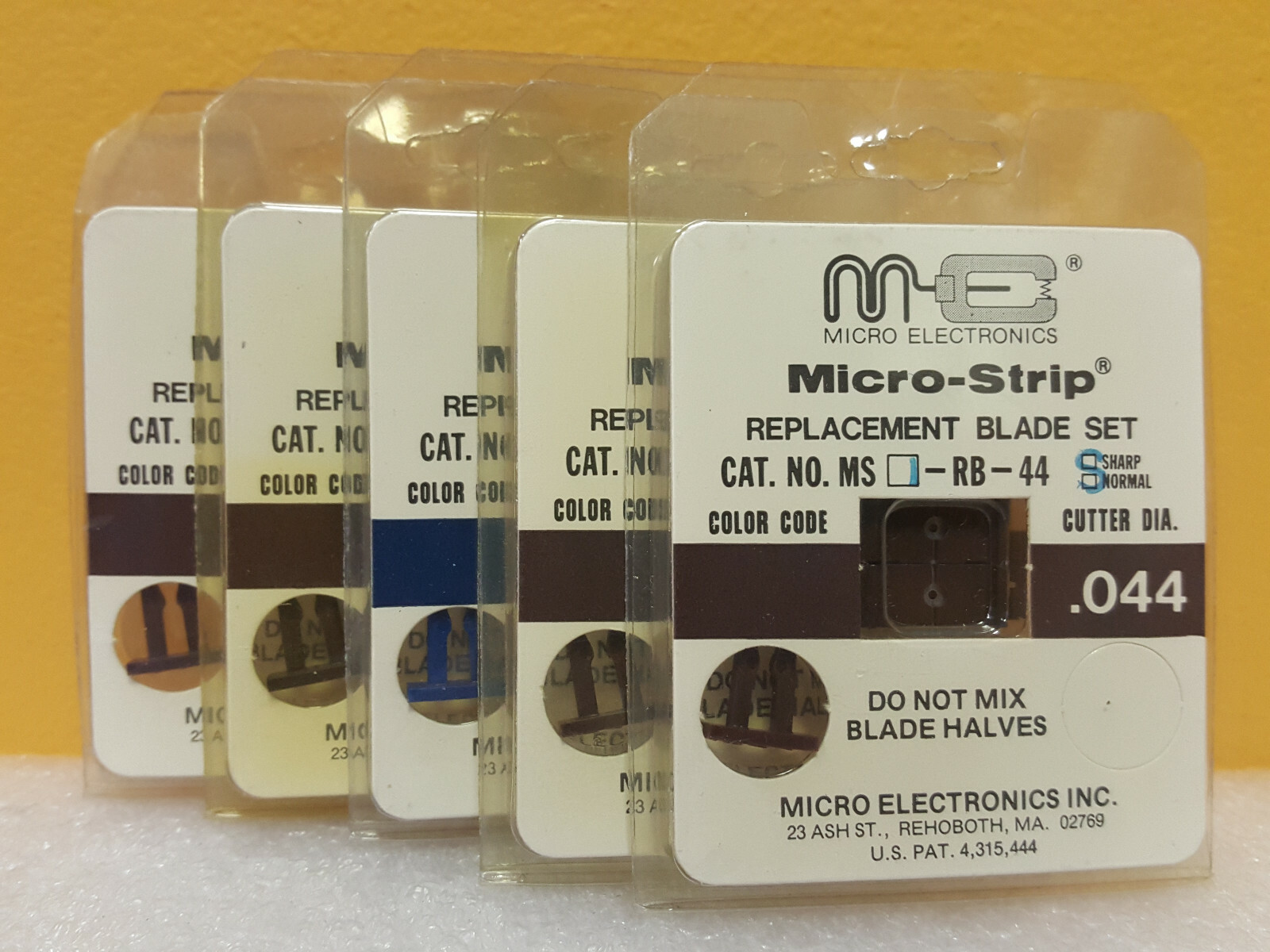 Micro Electronics MS1-RB-44S (Lot of 5) Micro-Strip Replacement Blade ...
