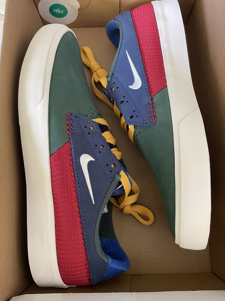 NIKE SB SHANE NOBLE GREEN-SAIL-VARSITY RED MENS SZ 7.5 [BV0657-303] | eBay