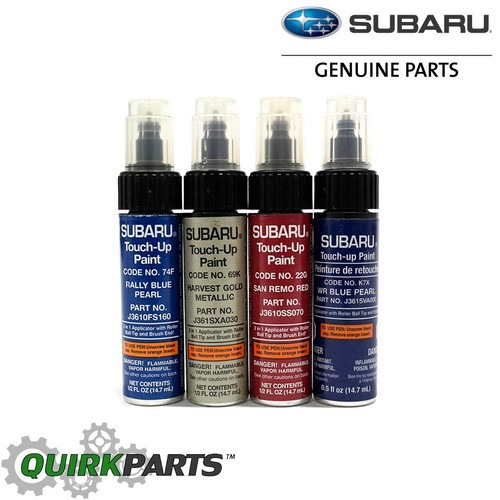 Genuine Subaru OEM Touch Up Paint Pen Midnight Black Pearl 08V ...
