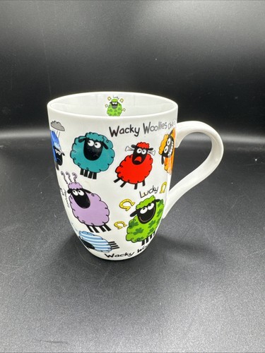 Wacky Woollies Mug Sheep Ireland Novelty Mug Whimsical Tea Cup Coffee ...
