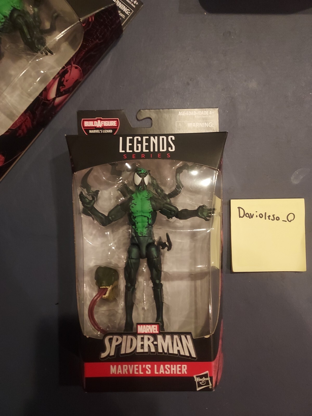 Hasbro Spider-Man Legends 6" Marvel's Lasher Action Figure for sale ...