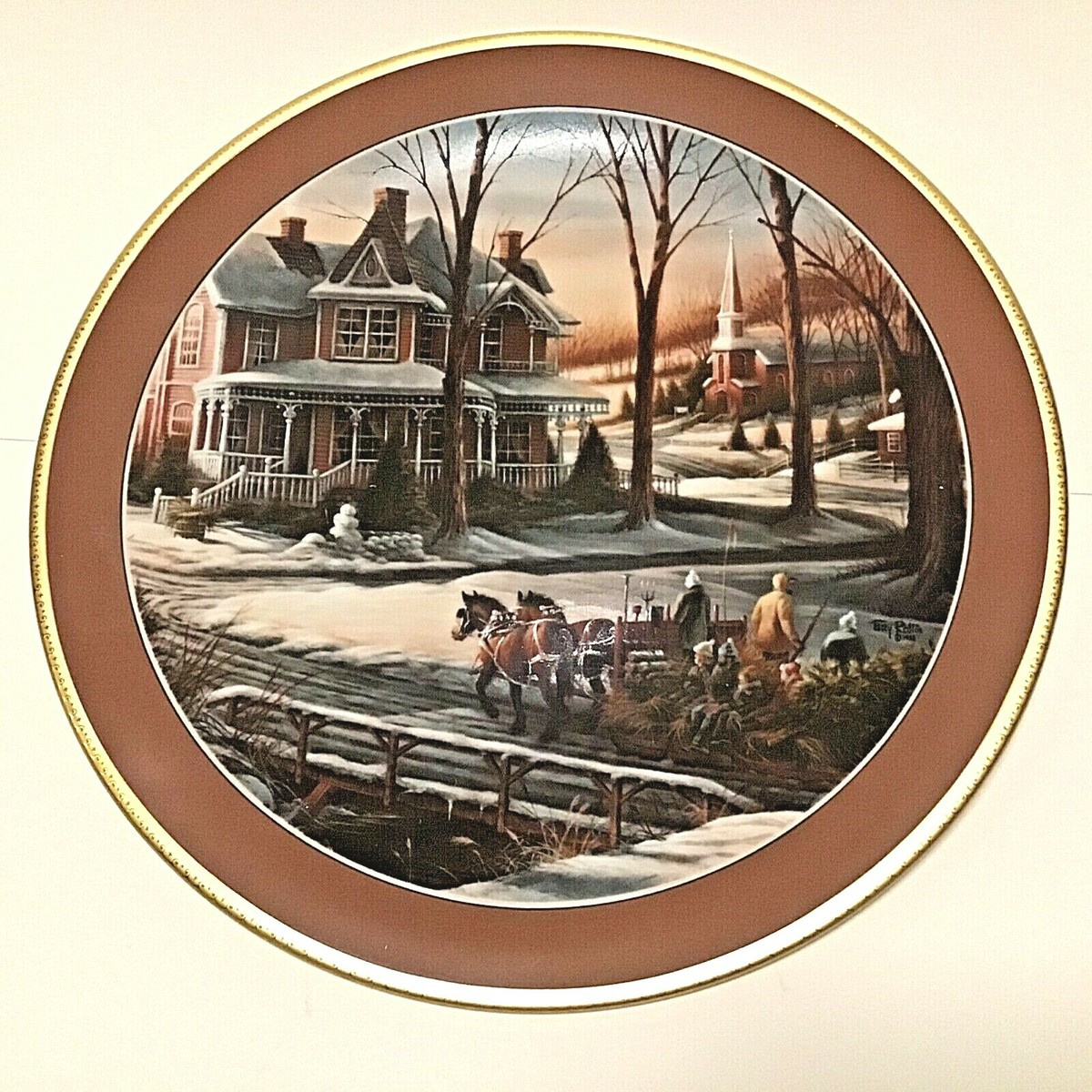 Hadley House Collectors Plates Hadley House Artist James A Meger