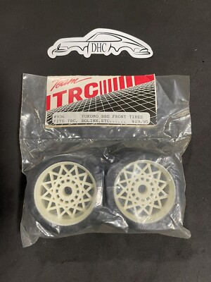 TRC Vintage RC Car Part # 936 Mounted Front Tires and Wheels BBS for ...