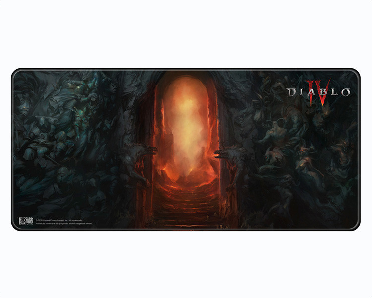 Diablo IV HELL GATE Gaming Mouse Pad XL Blizzard Authentic Goods | eBay