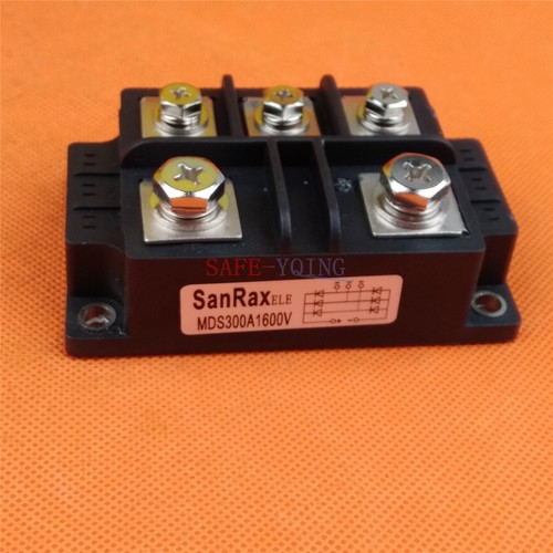 1PCS 3-Phase Diode Bridge Rectifier 300A Amp Power 1600V MDS300A SANRAX ...