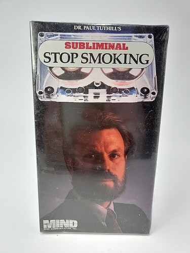 Vintage Dr. Paul Tuthills Subliminal Messages Stop Smoking Cassette ...