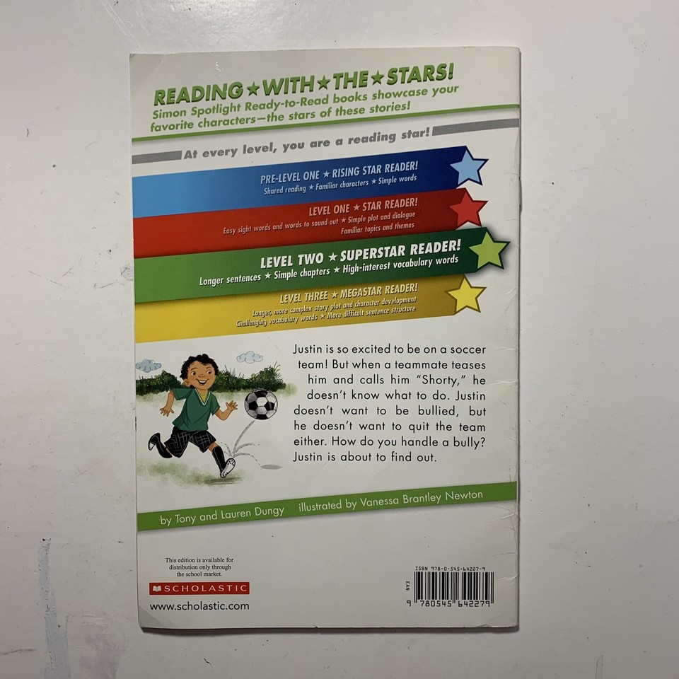 Justin And The Bully Ready To Read Level 2 by Tony/Lauren Dungy ...