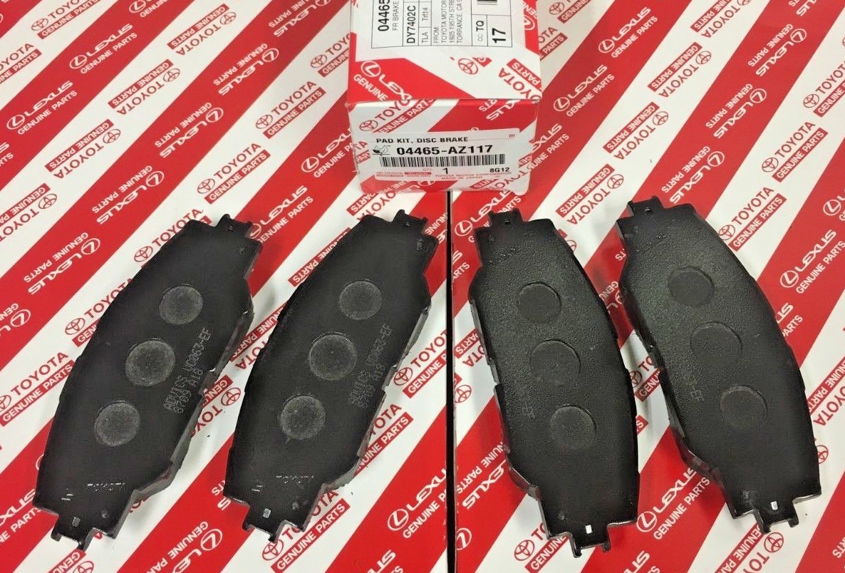 2013-2018 TOYOTA RAV4 LIMITED SE XLE FRONT CERAMIC BRAKE PAD GENUINE ...