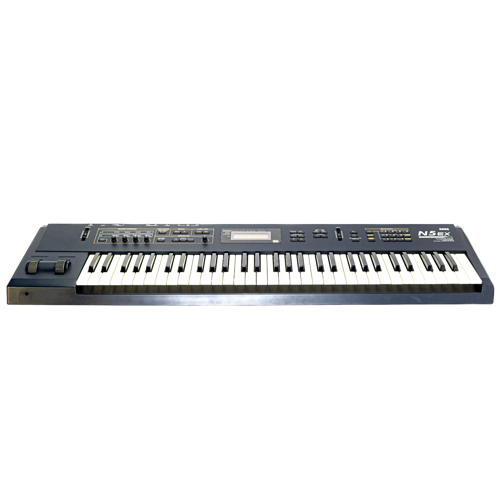 Korg N5EX - Lightweight 61 key Synth Workstation w/ Gigbag, Power ...