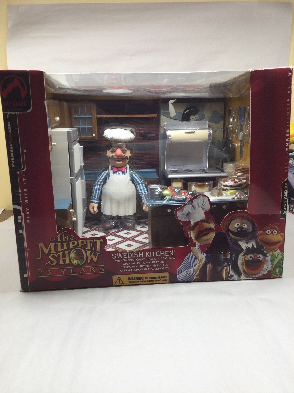 2003 Palisades Toys: The Muppets Action Figure Classic Swedish Chef ...