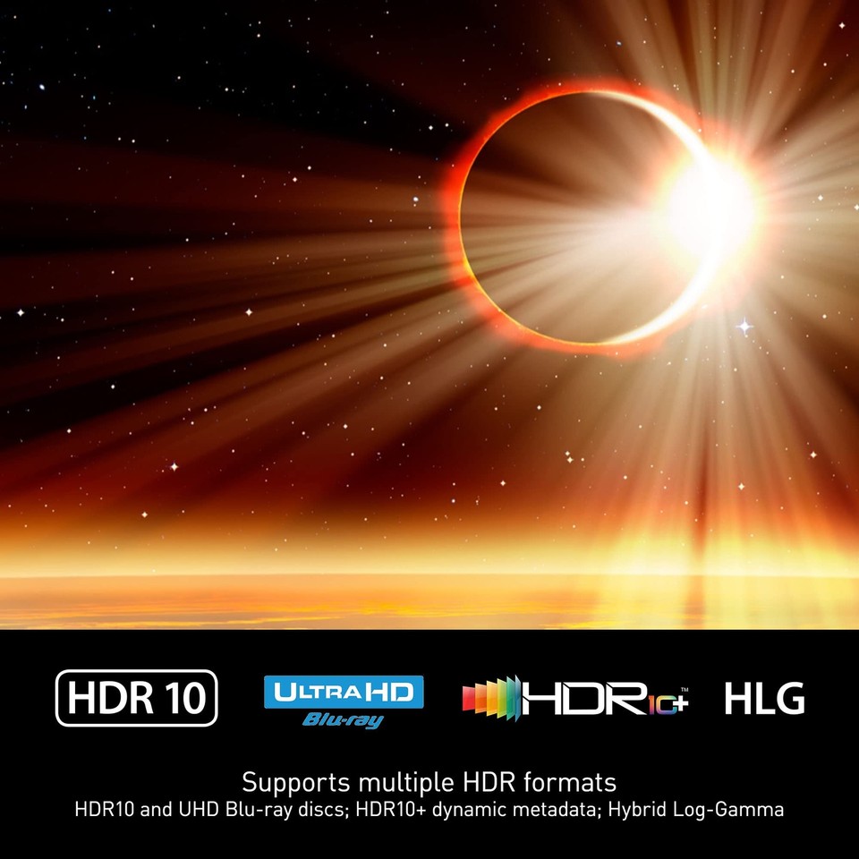 Panasonic 4K Blu Ray Player Ultra HD Premium Video Playback and Hi-Res ...
