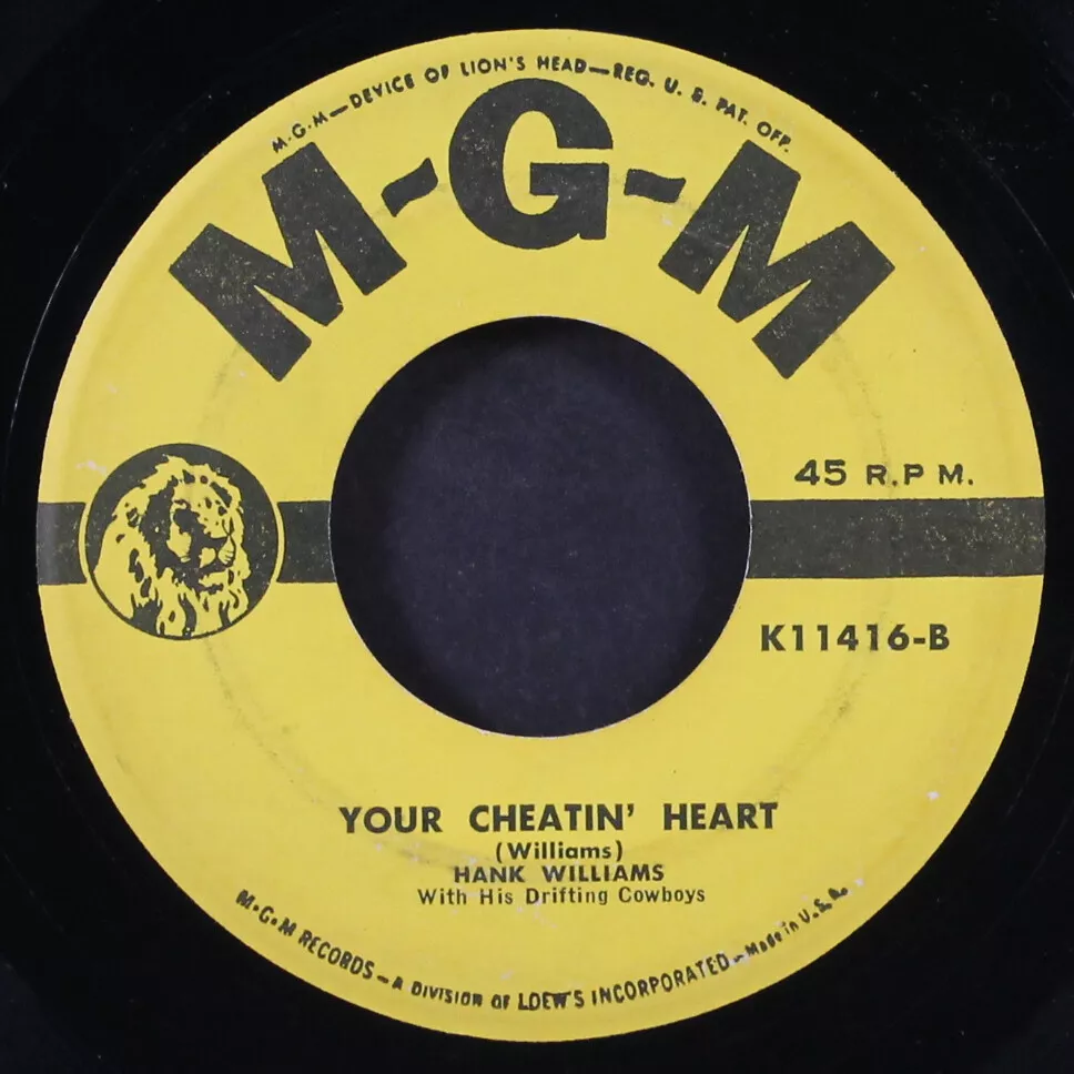 Your Cheating Heart Hank Williams