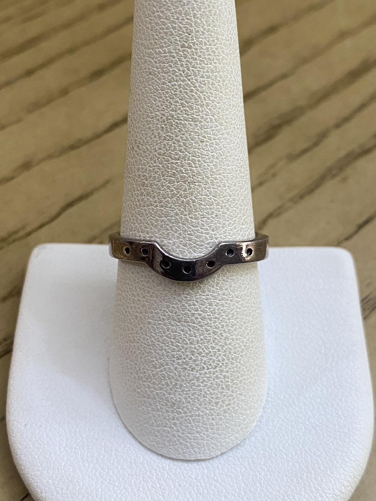 BOMA Designer Signed Open Dots Band Ring 925 Sterling silver Size 8 | eBay