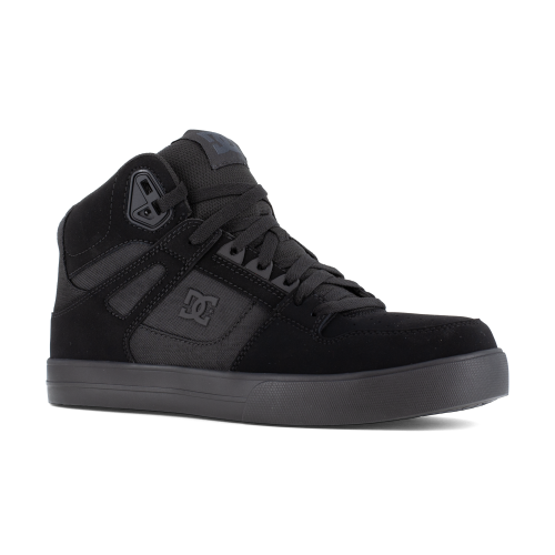 DC Work Crew Men's Pure Work High Top Composite Toe Work Shoe Black ...