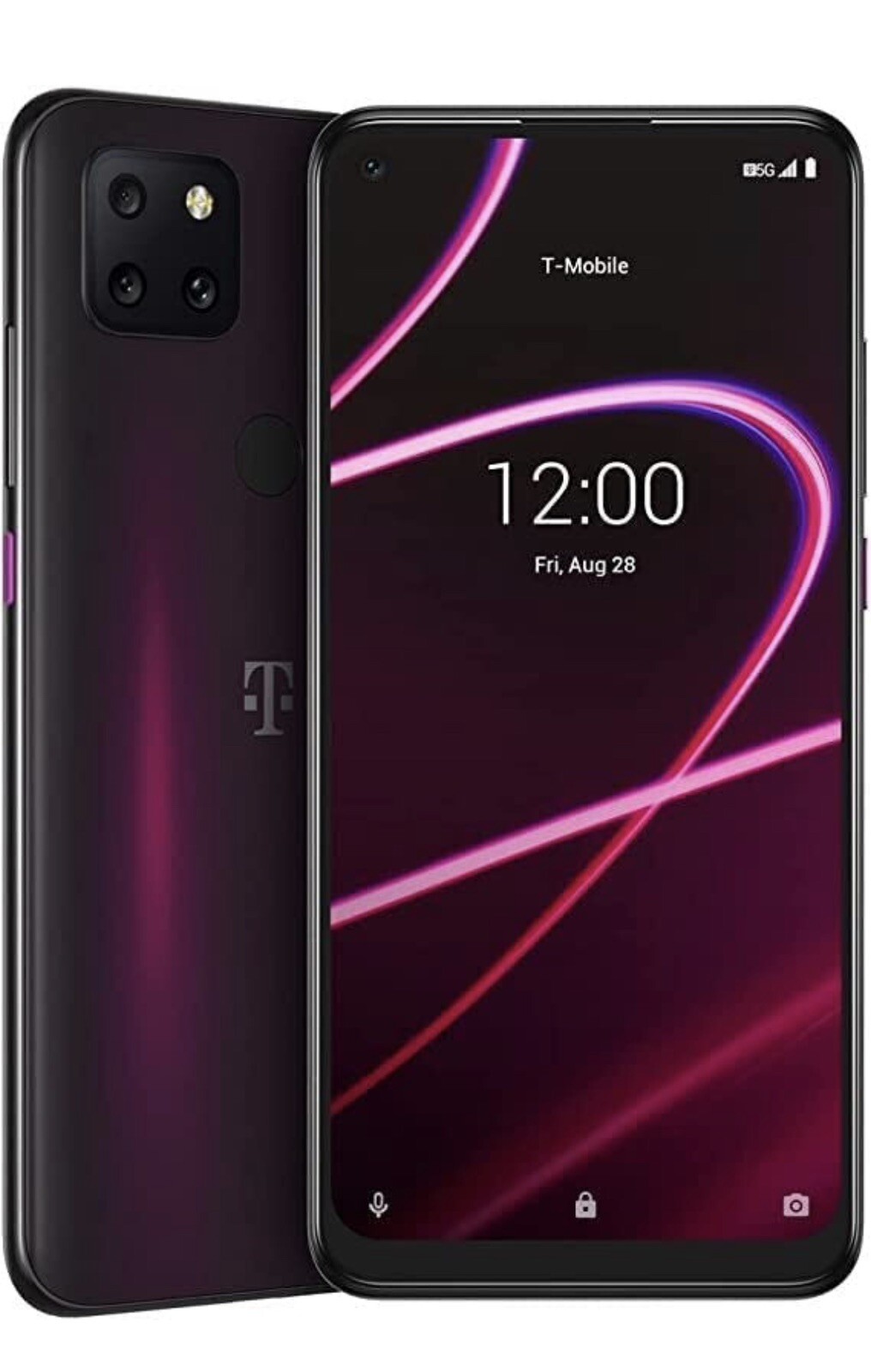 T-Mobile REVVL V+ 5G - 64GB - Nebula Black (T-Mobile) for sale online ...