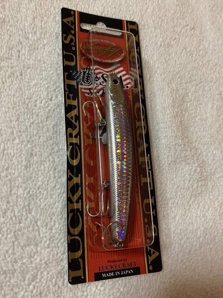 LUCKY CRAFT WANDER SLIM 110 3/4oz. WDS110 MS AMERICAN SHAD NIP | eBay