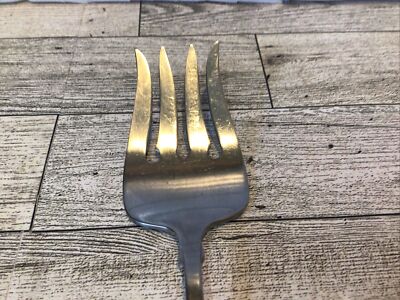 Oneida American Colonial Large Fork Stainless Serving Fork | eBay