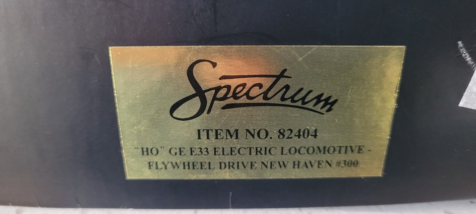 Bachmann Spectrum HO GE E33 New Haven Loco with light function | eBay