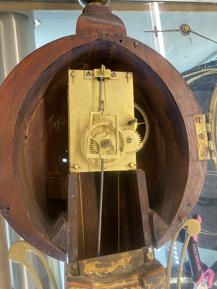 Antique 19th Century Working Banjo Clock Possibly Willard Ship Battle ...