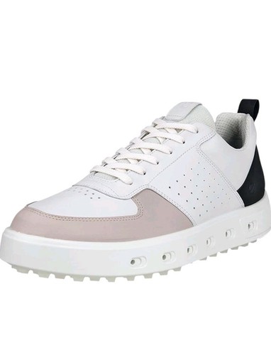 Ecco Street 720 Gore-Tex Waterproof Golf Shoe Concrete Grey White EU 46 ...