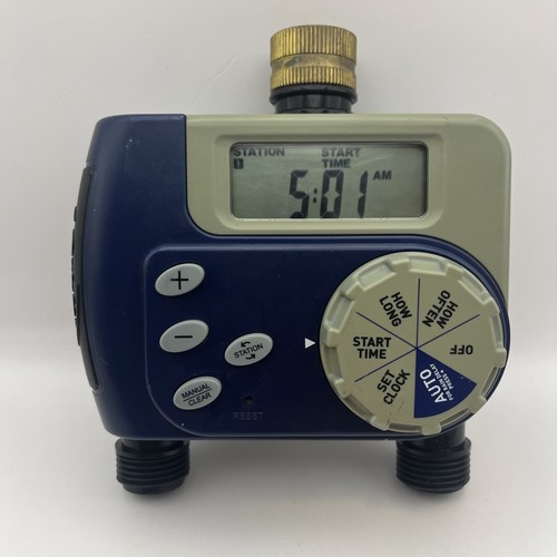 Orbit Dual Valve Digital Watering Hose Timer - Water Faucet Hose Bib ...