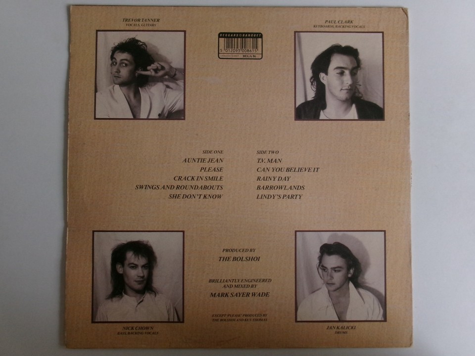 THE BOLSHOI LINDY'S PARTY BEGGARS BANQUET BEGA 86 NEW WAVE 80'S POP ...