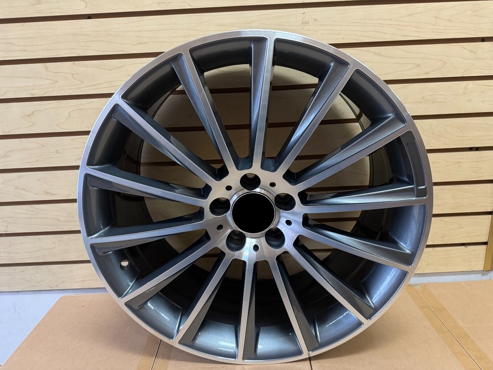 19" Multispoke AMG Style Rims Wheels Fits Mercedes Benz S450 S500 S550 ...