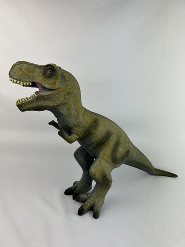 Tyrannosaurus T -Rex Dinosaur Large Soft Rubber Figure Maidenhead Toys ...