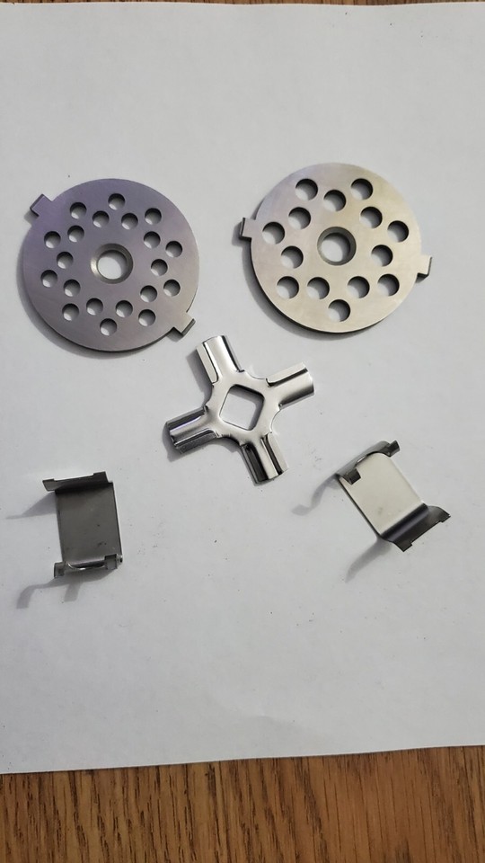 NEW KitchenAid Food Grinder FGA Blade & Discs Grinder Plates ...