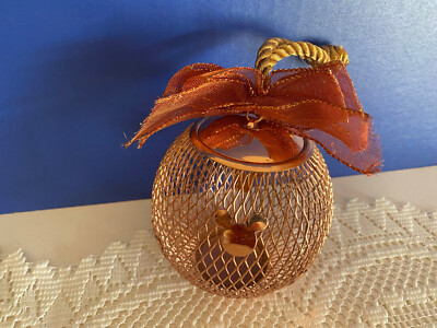 Vintage Disney Christmas Ornament Copper Mesh Ball Mickey Mouse | eBay