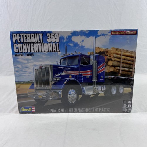 Revell 1/25 Peterbilt 359 Conventional Plastic Model Kit 85-1506 ...