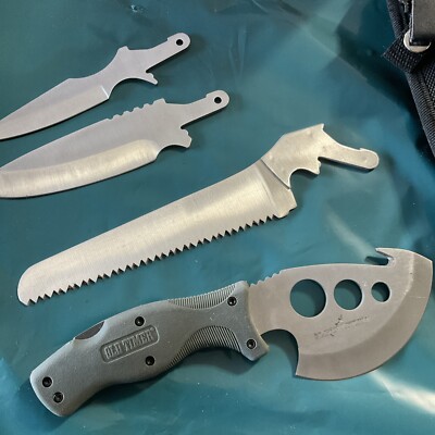 SCHRADE CUTLERY OLD TIMER HUNTER'S Interchangeable Blade Knife SET ...